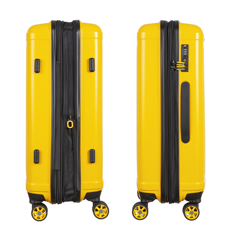Чемодан-тележка Verage GM21029W25 yellow, 42.5x69.5 см, полипропилен ...