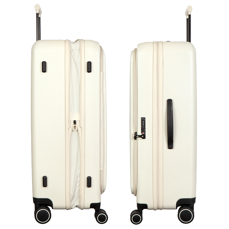 Чемодан-тележка Verage GM22001W30 vanilla white, 82x56 см, R-PET, цвет ...