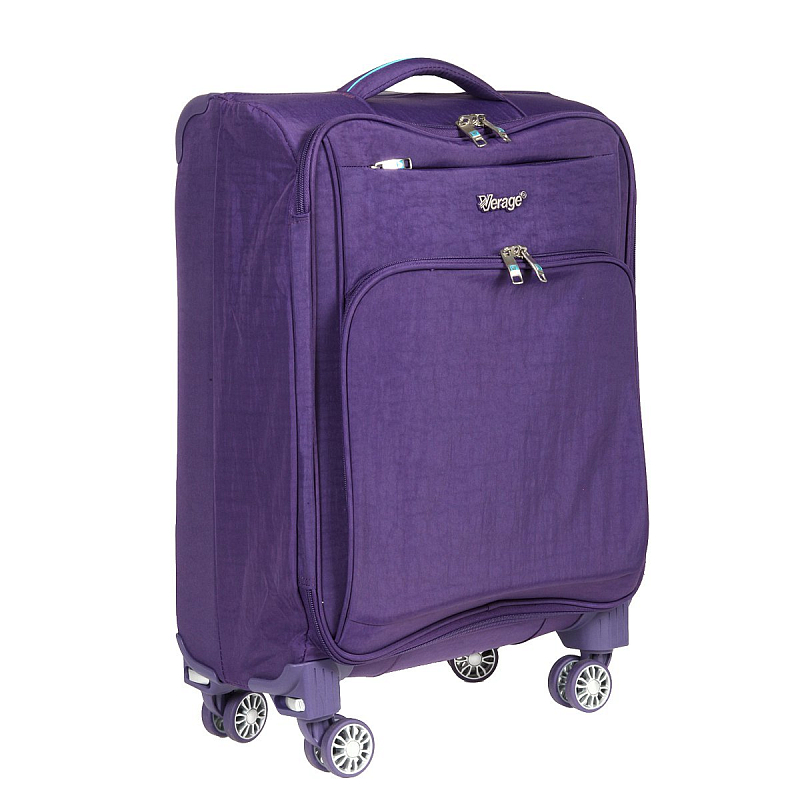 Чемодан-тележка Verage GM15012w 20 purple, 22x61 см, имитация нейлона ...